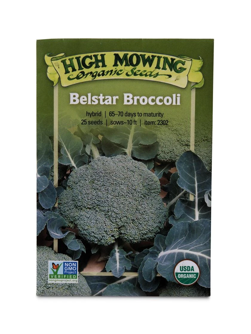 Modern & Unique Printed Belstar Broccoli Organic Seeds Designs at The Bloom Yard Sales Shop in ...